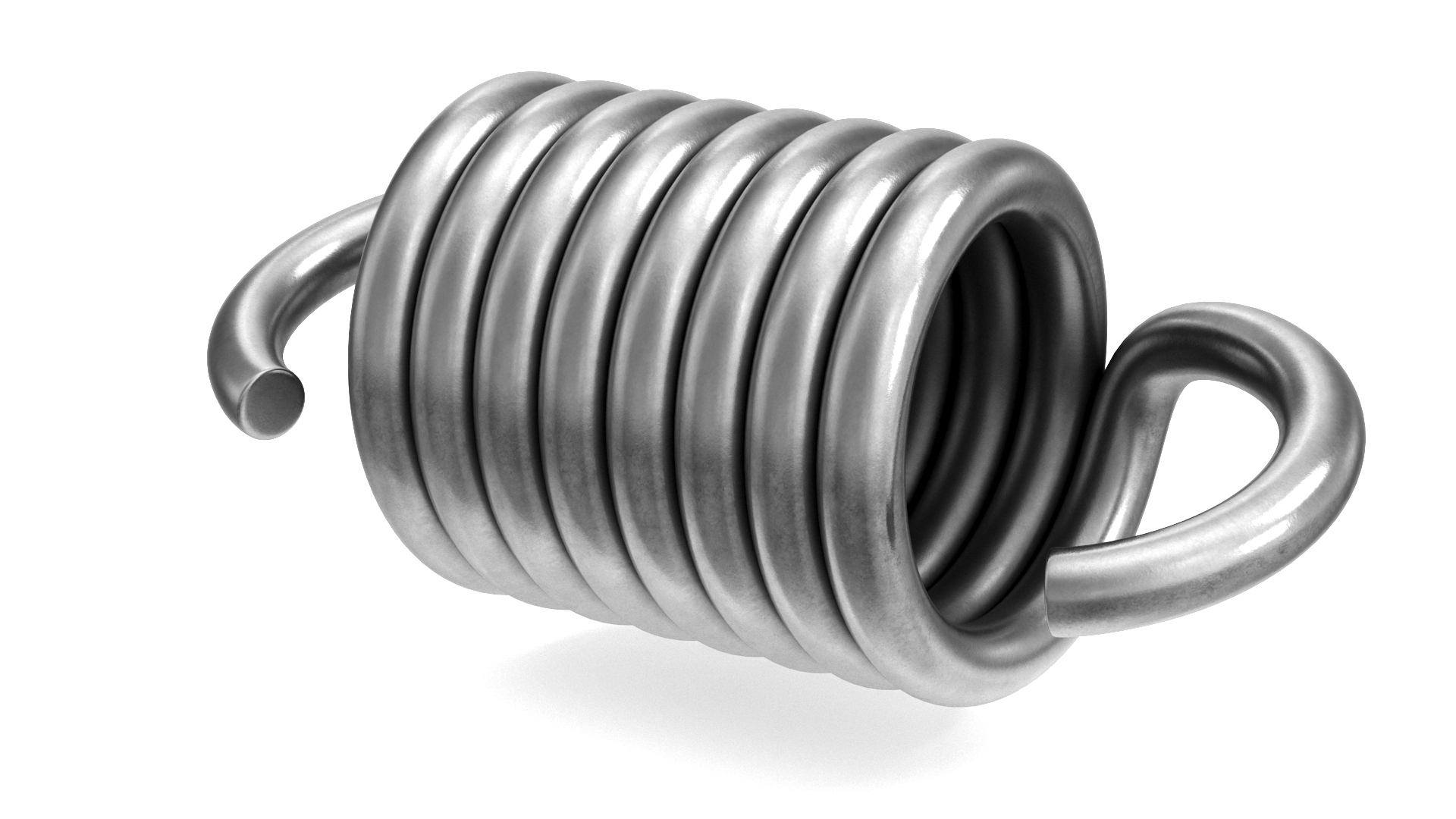 3D Model Thick Metal Spring - TurboSquid 2223865