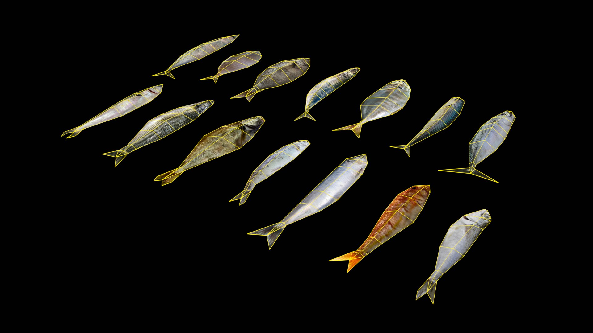 3D Fish Low Poly - TurboSquid 2136152