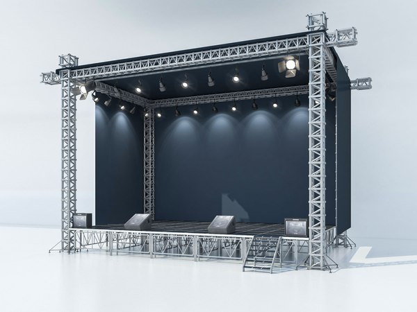 3D stage monitor model - TurboSquid 1506269