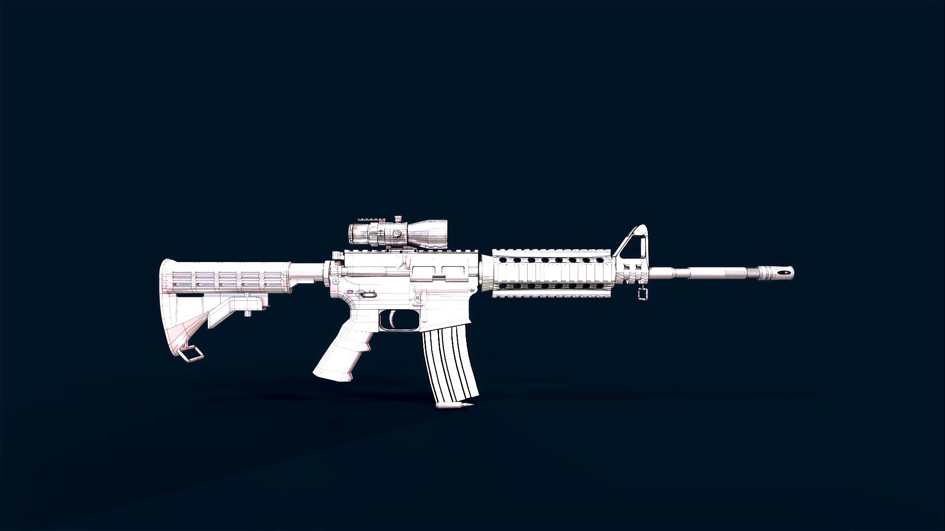 Rapid Fire Gun 3D Model - TurboSquid 2035730