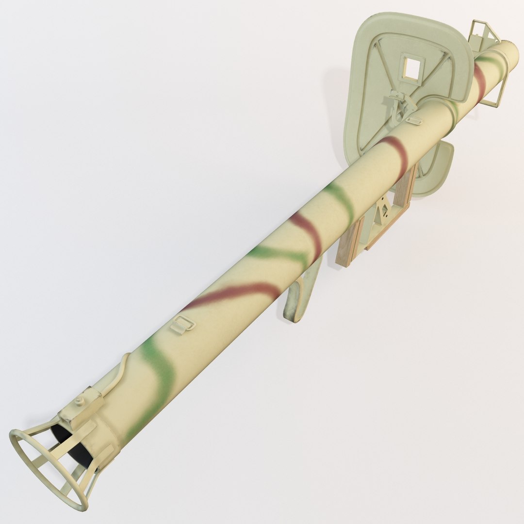 3ds Panzerschreck 54 Rocket Launcher