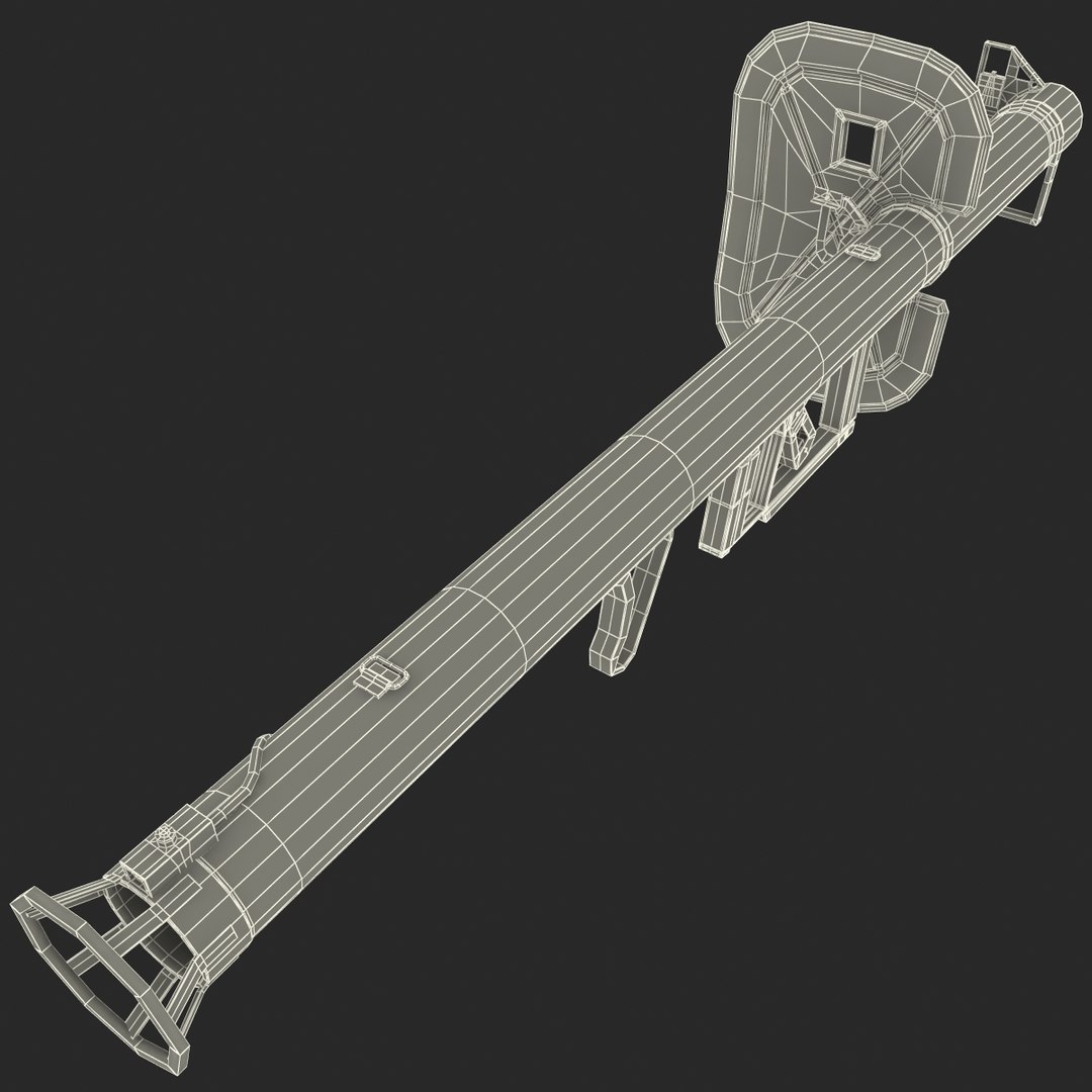 3ds Panzerschreck 54 Rocket Launcher