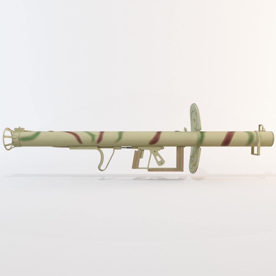 3ds Panzerschreck 54 Rocket Launcher