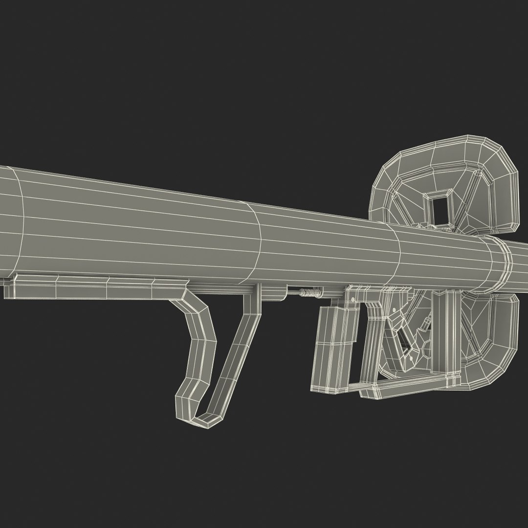 3ds Panzerschreck 54 Rocket Launcher