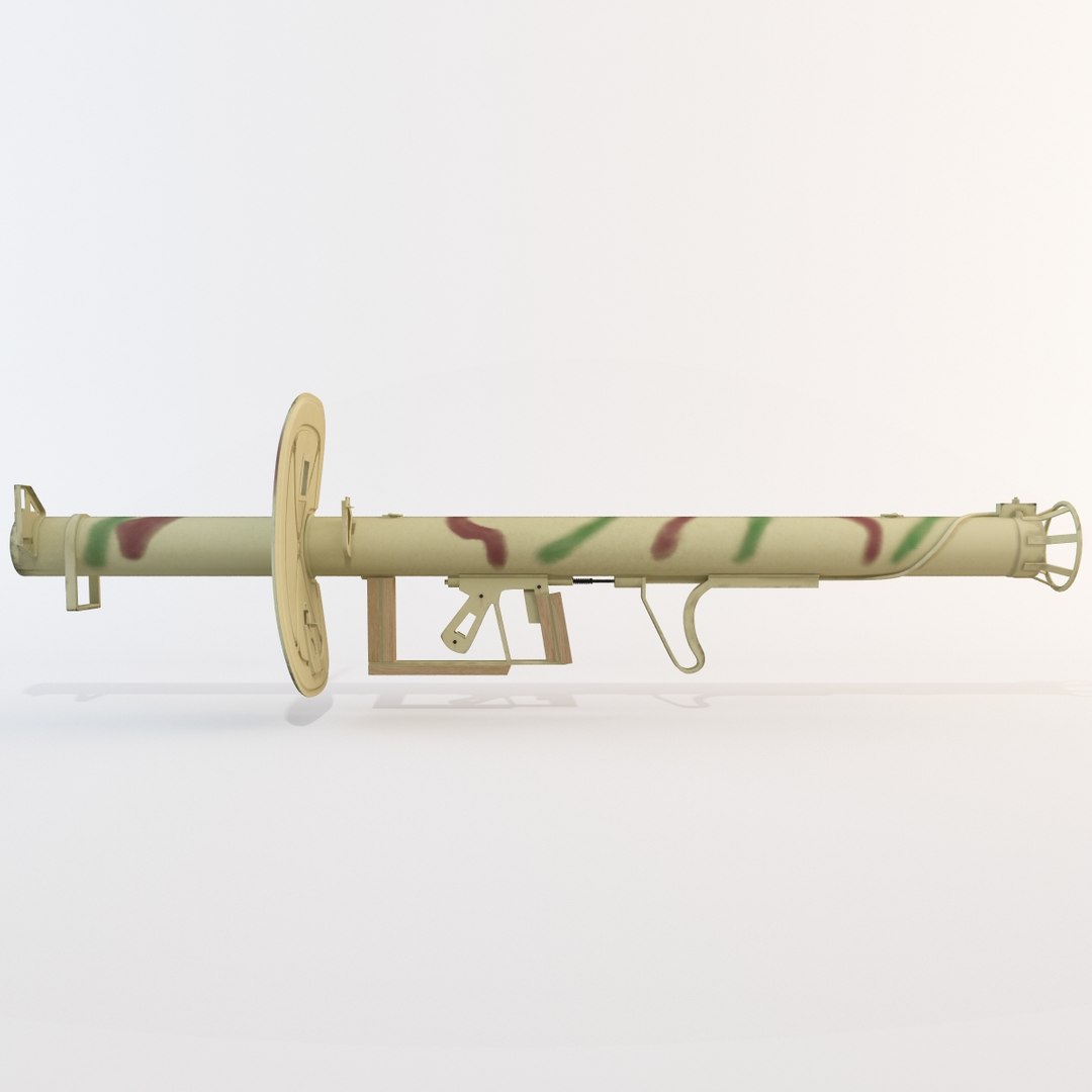 3ds Panzerschreck 54 Rocket Launcher