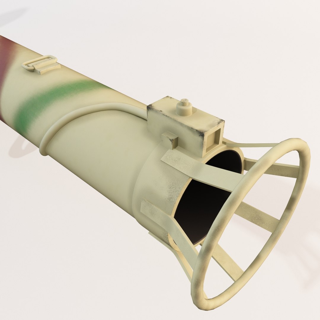 3ds Panzerschreck 54 Rocket Launcher