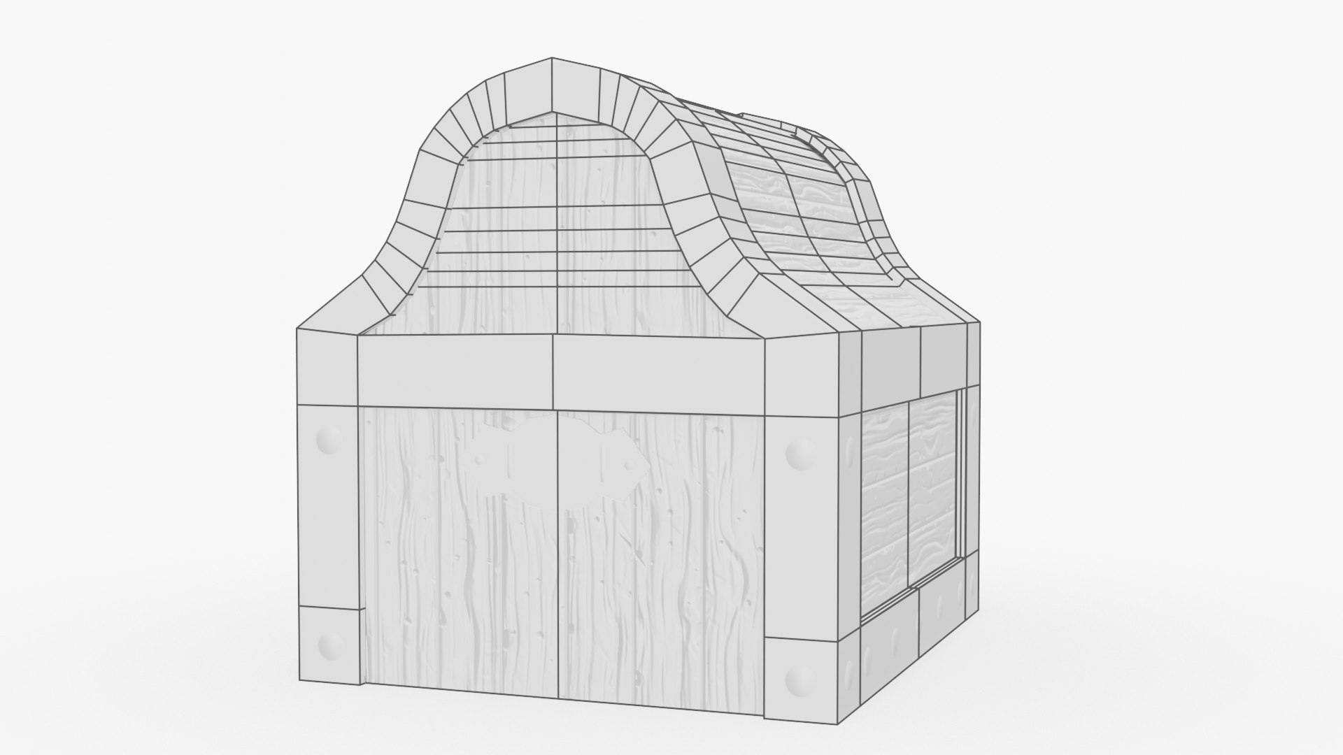 3D Model Treasure Chest Level-01 Of Set-02-lowpoly - TurboSquid 2243591