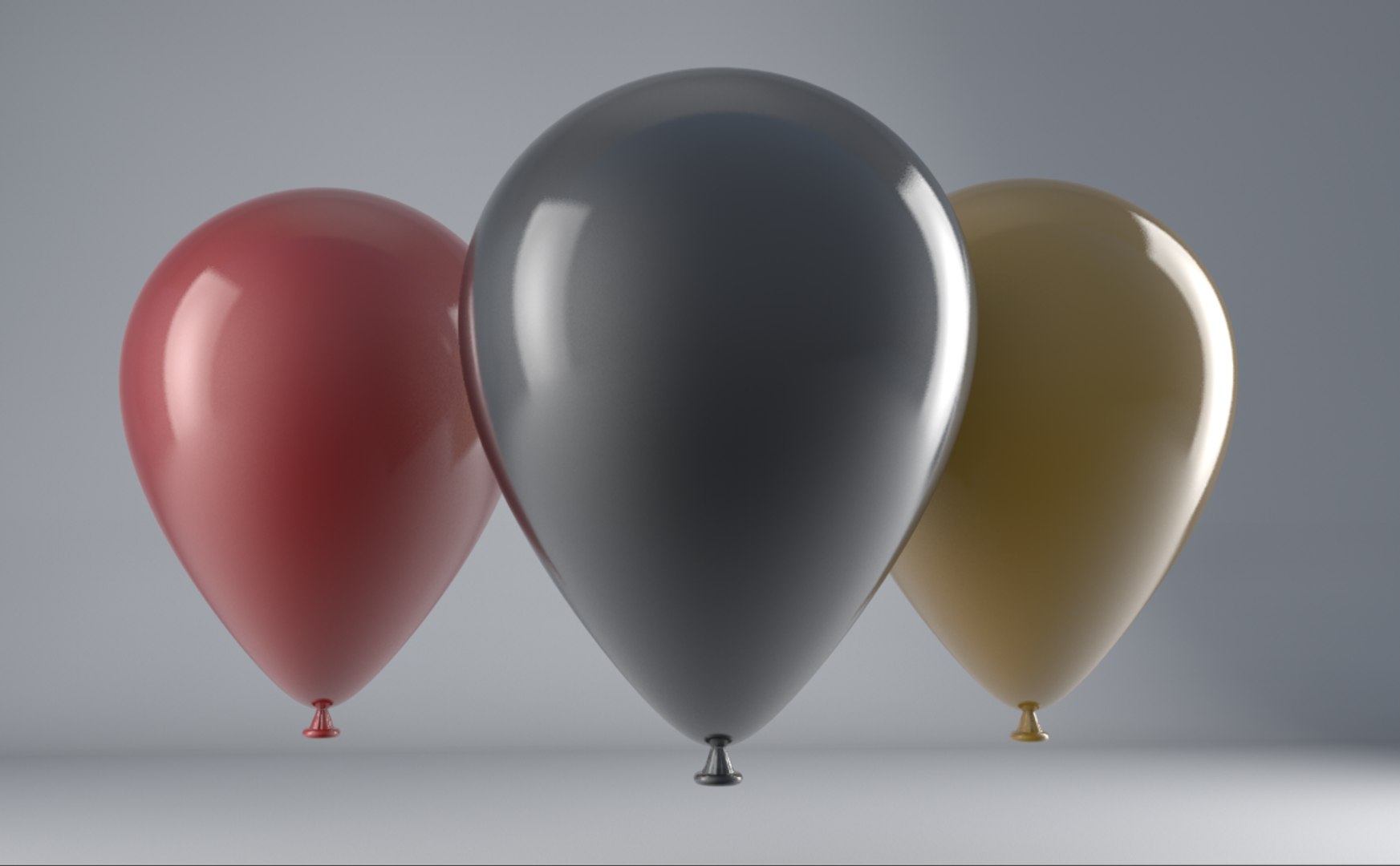 3d Balloons Model