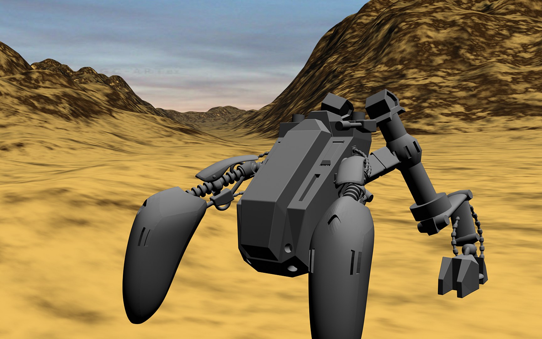 3d model d252-hopper