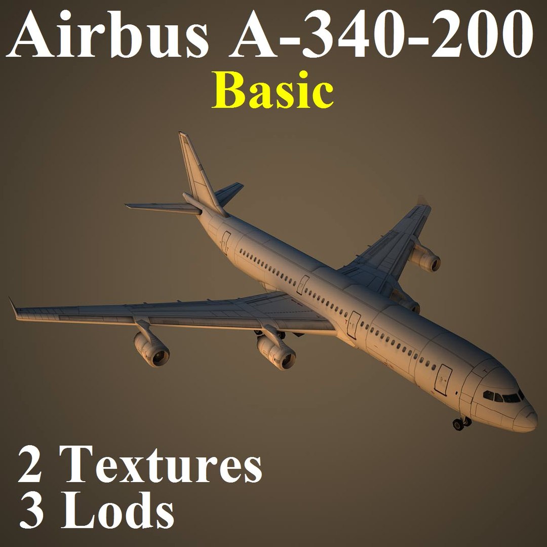 3d model airbus basic