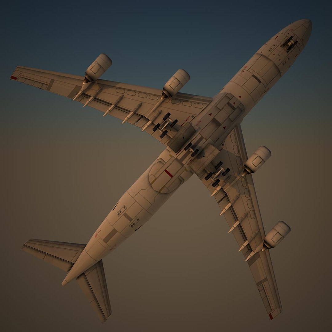 3d model airbus basic