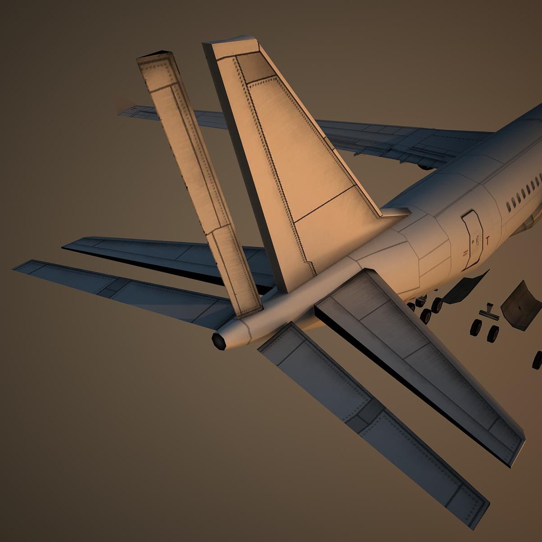 3d model airbus basic