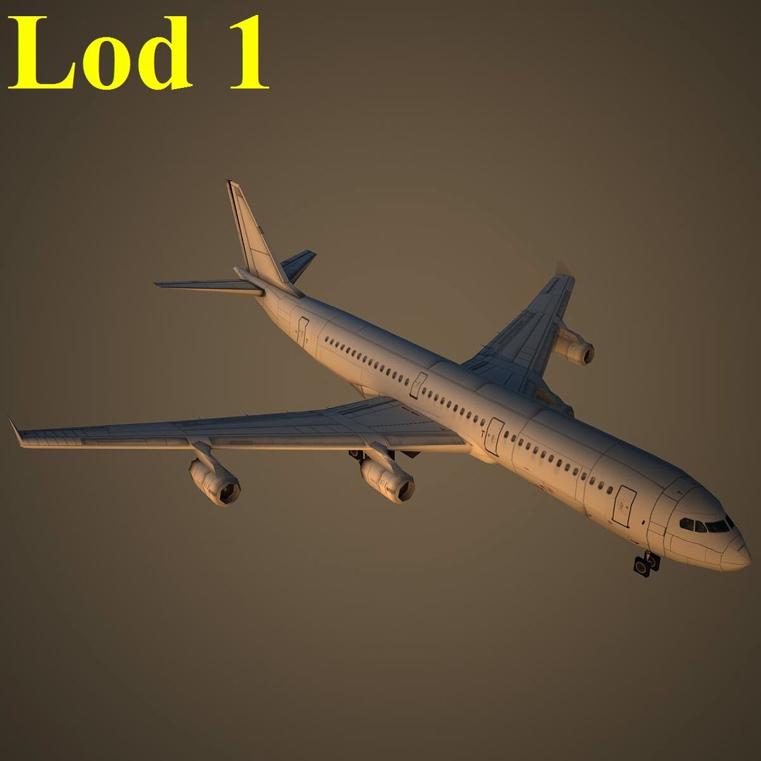 3d model airbus basic
