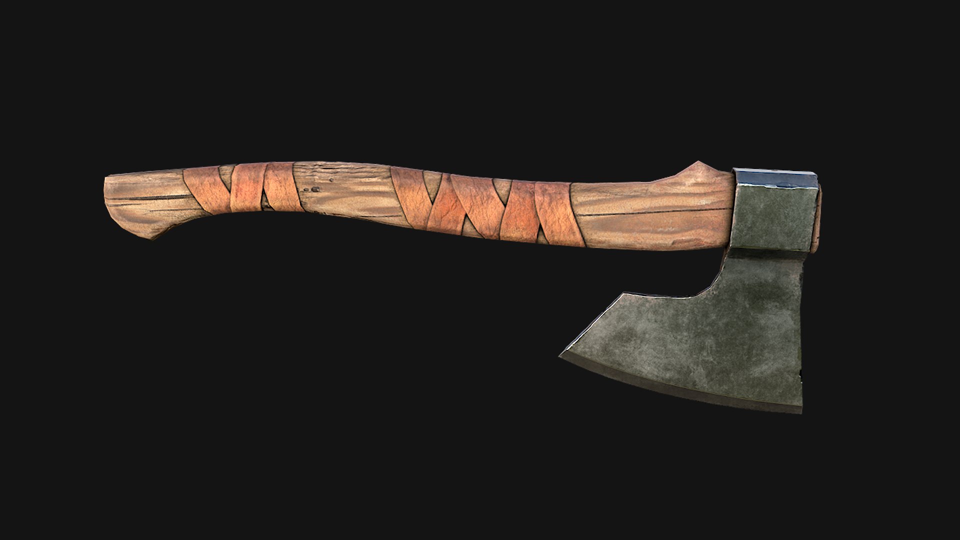 3D Lumberjack Ax - TurboSquid 1864490