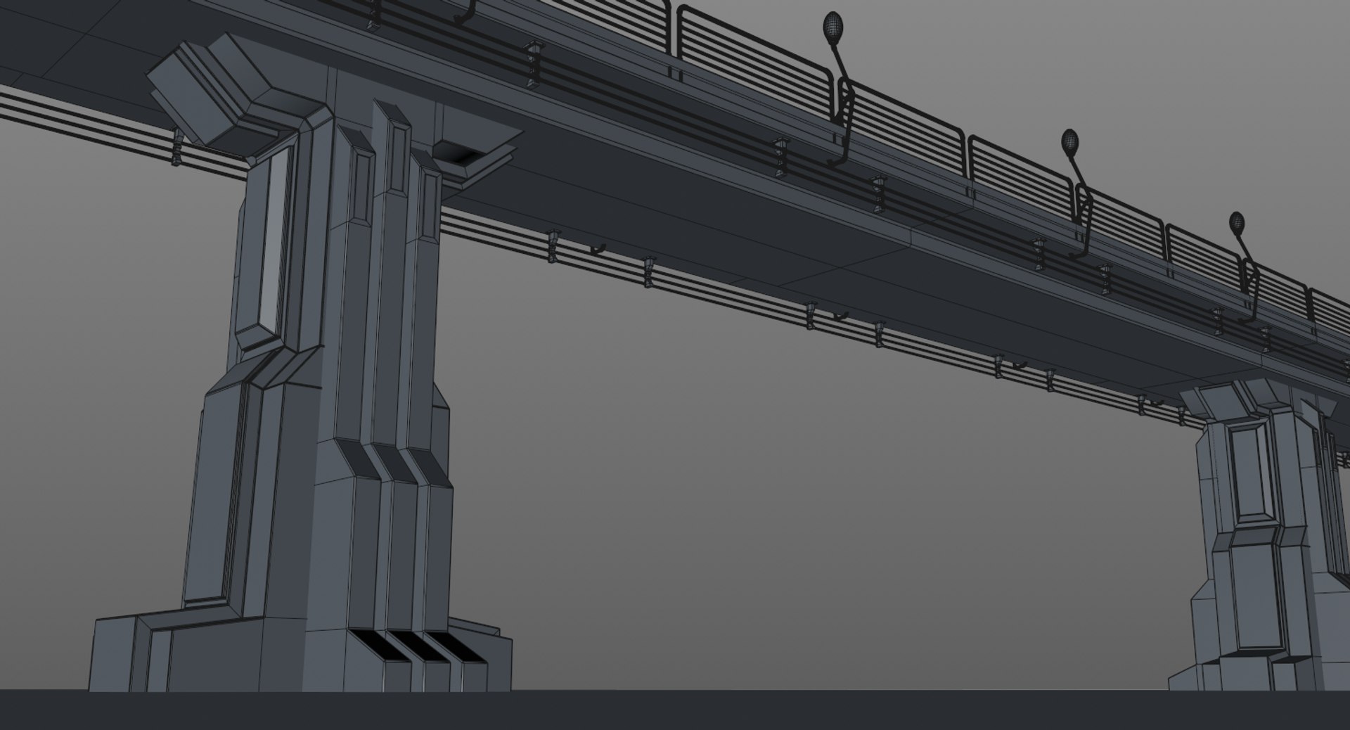 3D model sci fi bridge - TurboSquid 1468312