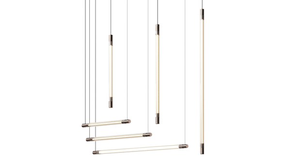 modelo 3d Lámpara colgante Henge Spyder X de vidrio borosilicato ...