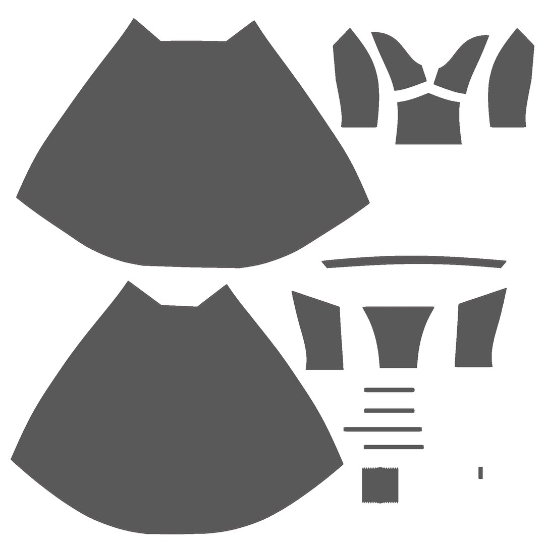 3D Barbie Dress V4 In Low Poly - TurboSquid 2352782