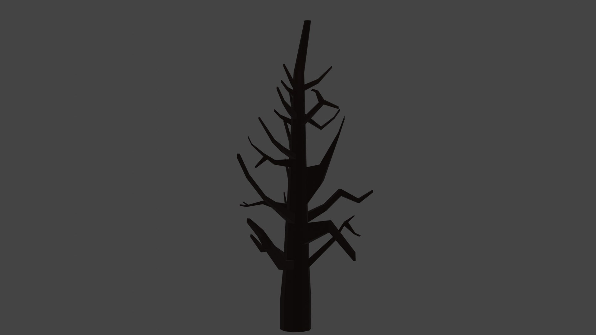 3D Model Low Poly Dead Tree Model - TurboSquid 2346495
