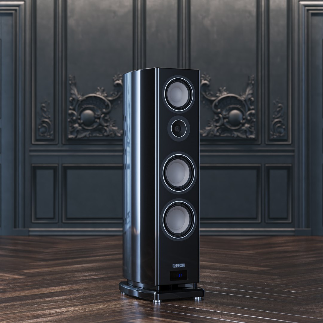 3D Canton Smart Reference 5K Piano Gloss Black - TurboSquid 2114149