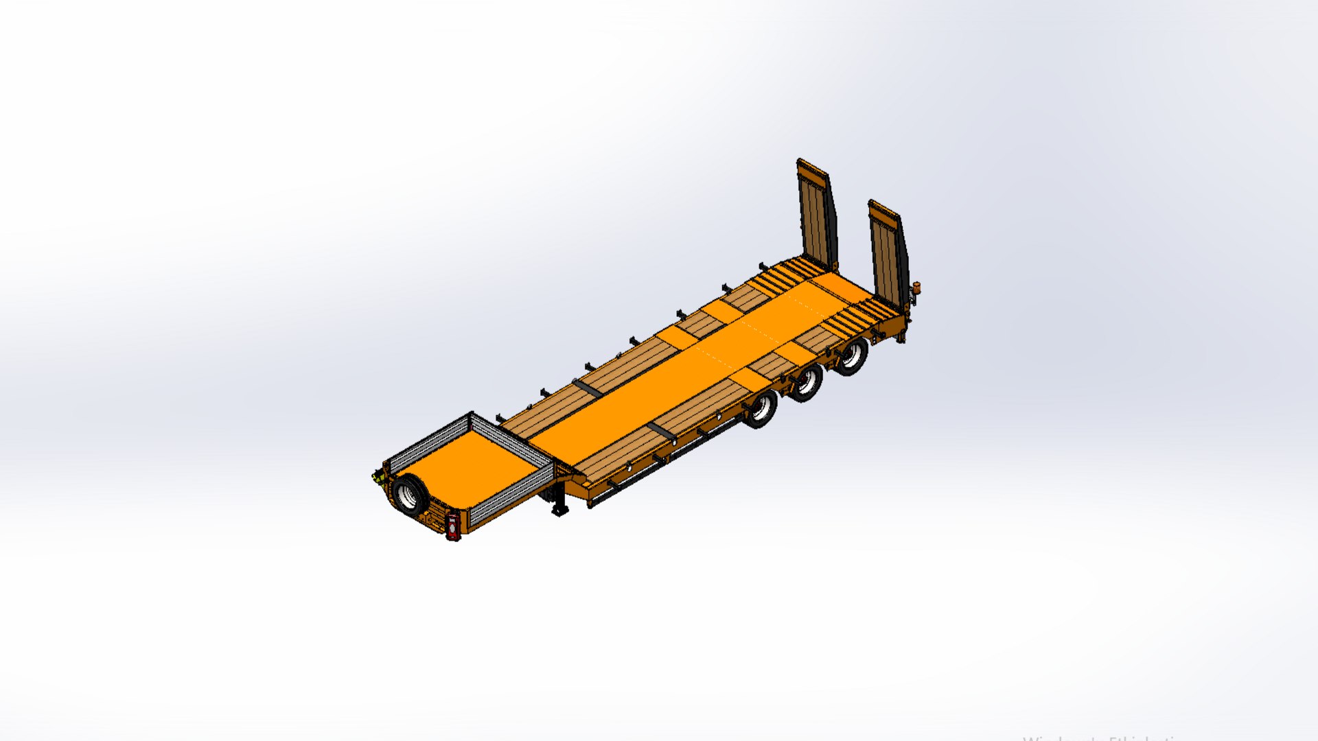 3D LOWBED TRAILERS - TurboSquid 2130639