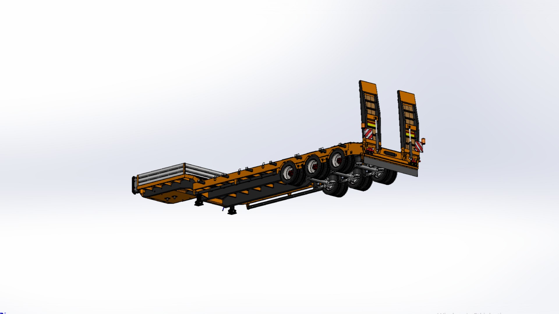 3D LOWBED TRAILERS - TurboSquid 2130639