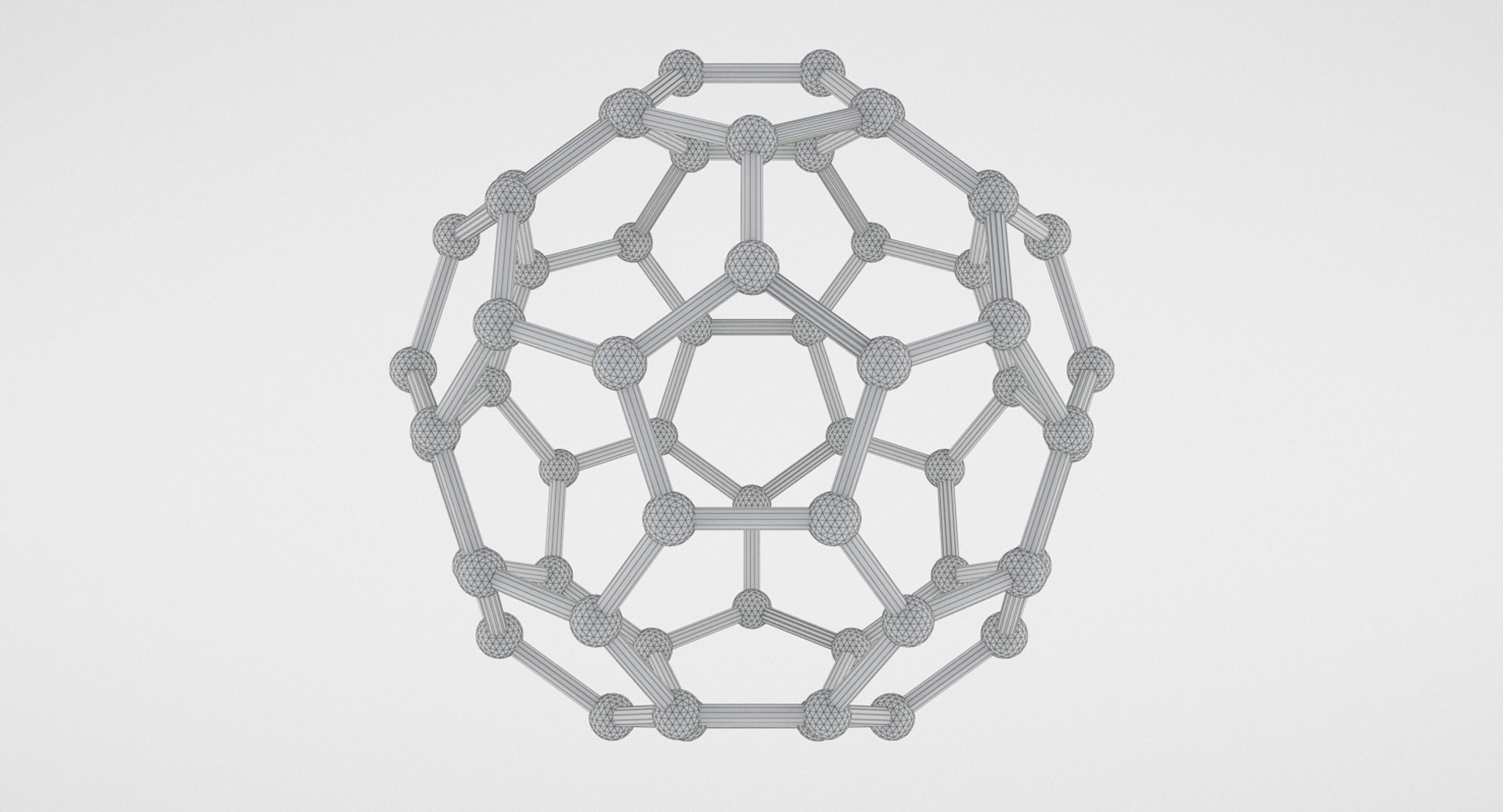 Fullerene Atoms Model - TurboSquid 1405198