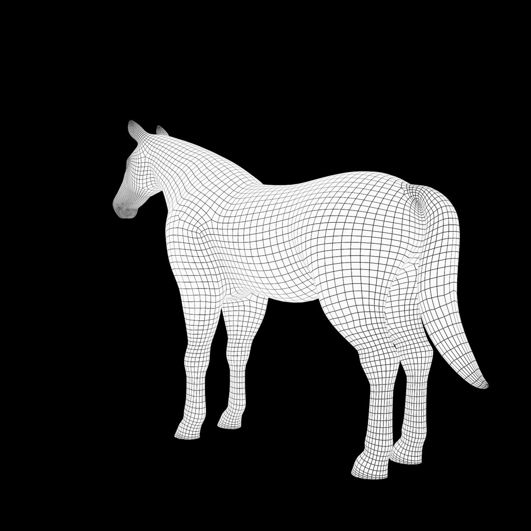 Horse Stl 3d Model