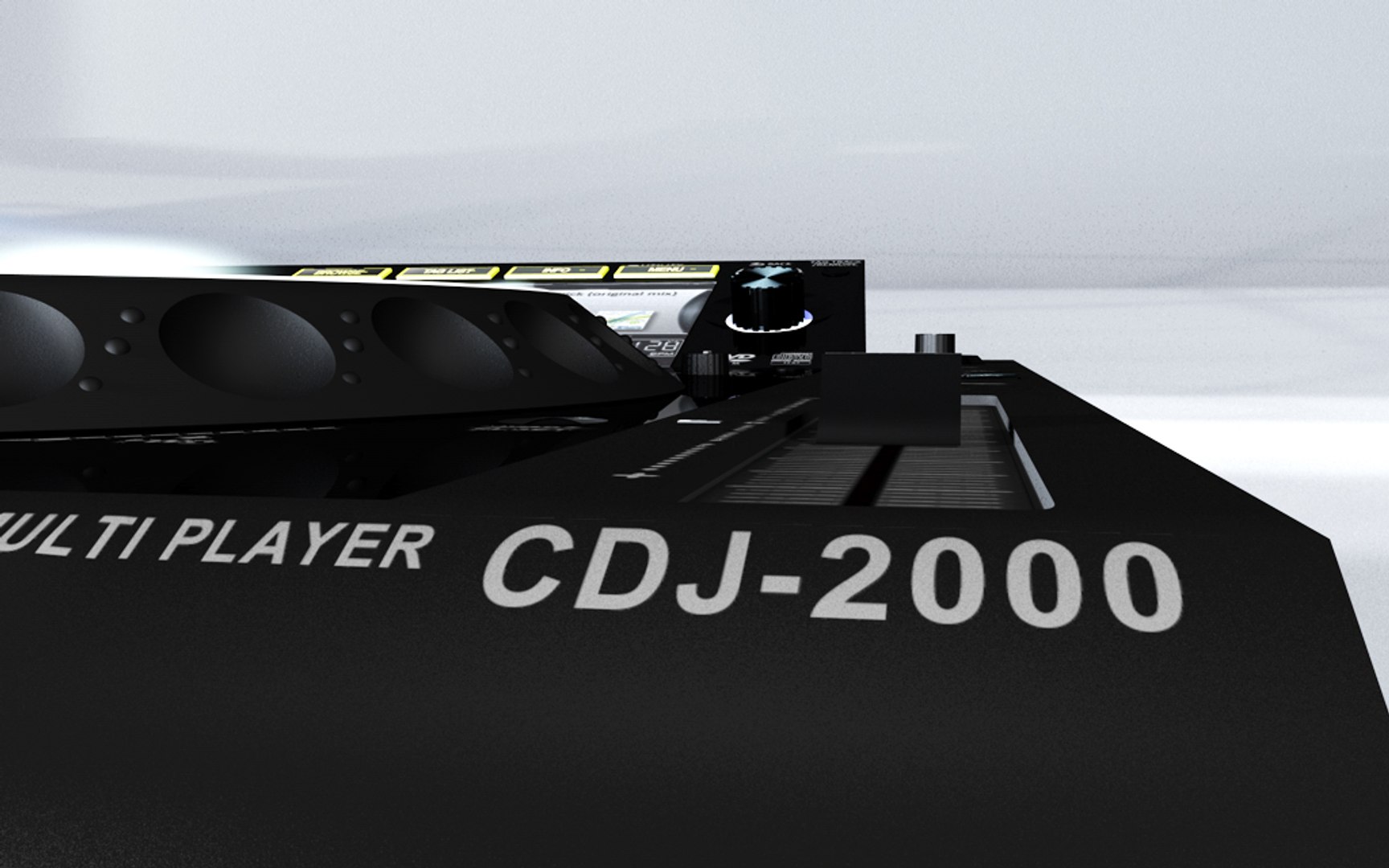 3d C4d Pioneer Dj Cdj 2000
