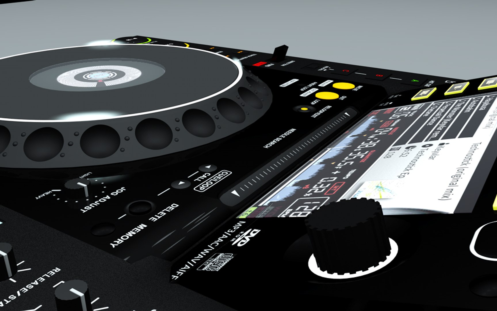 3d C4d Pioneer Dj Cdj 2000