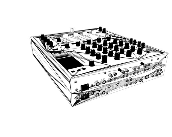 3d c4d pioneer dj cdj 2000