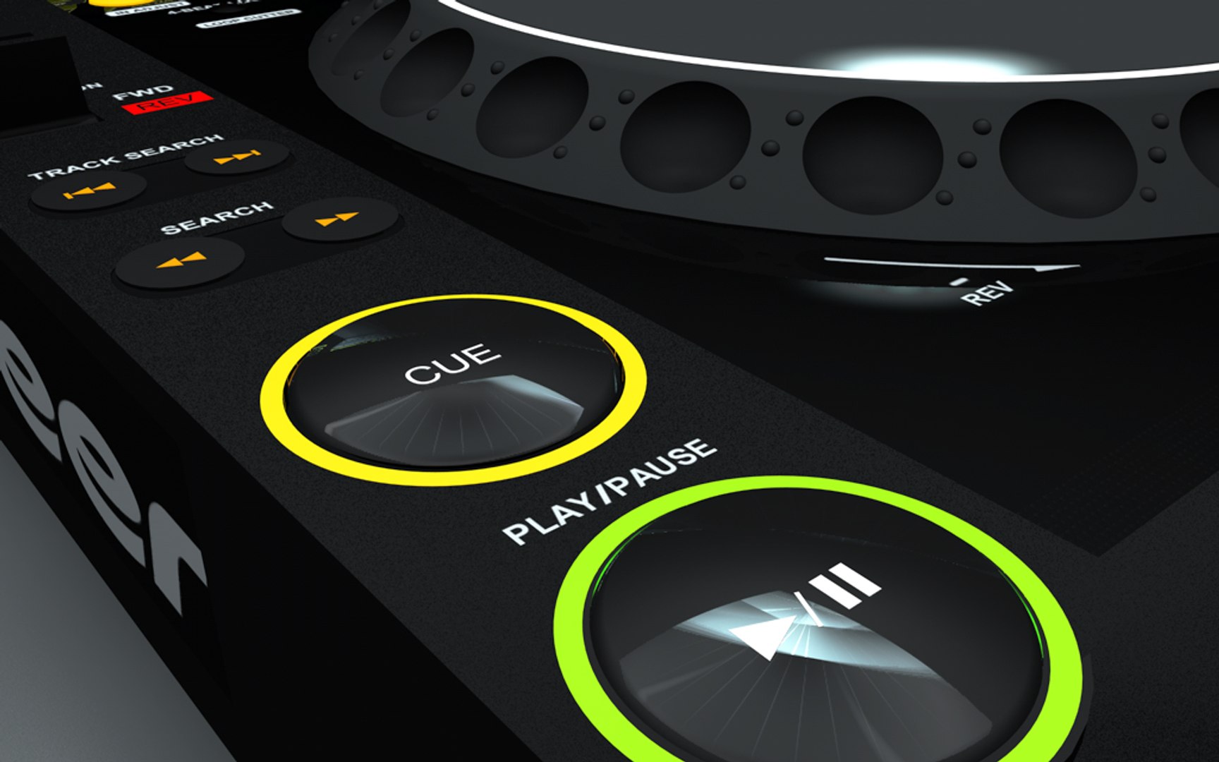 3d C4d Pioneer Dj Cdj 2000
