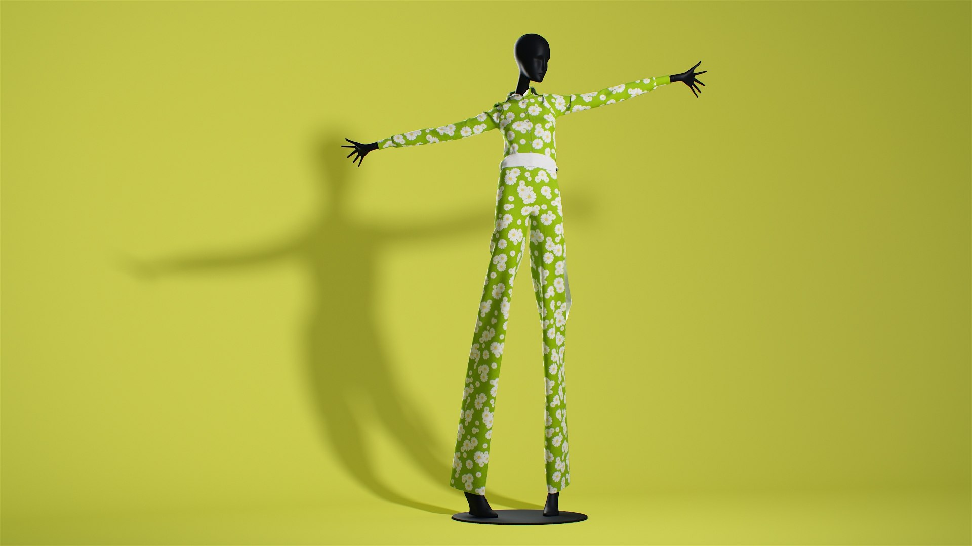 3D Model Coleen Corby 1960 Combinaison Pose 03 - TurboSquid 1795912