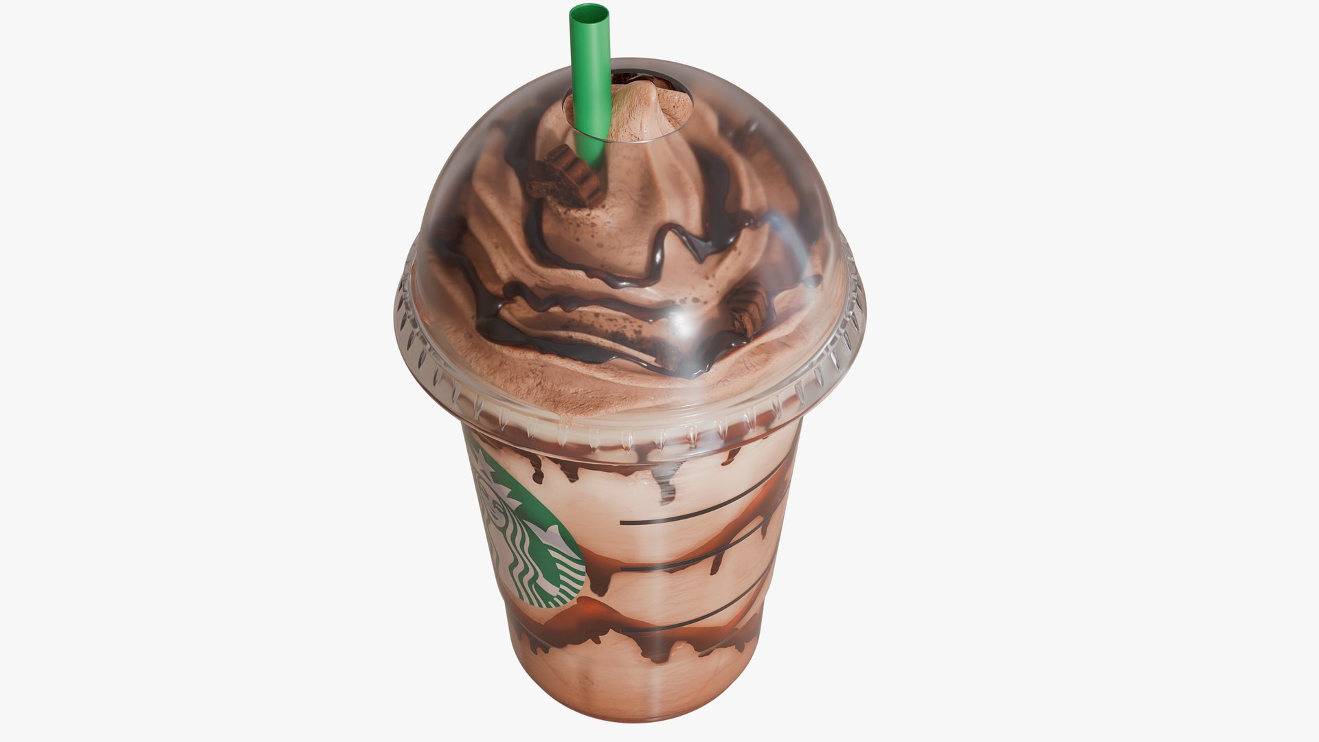 3D Starbucks Frappuccino Cookie Model - TurboSquid 2099450