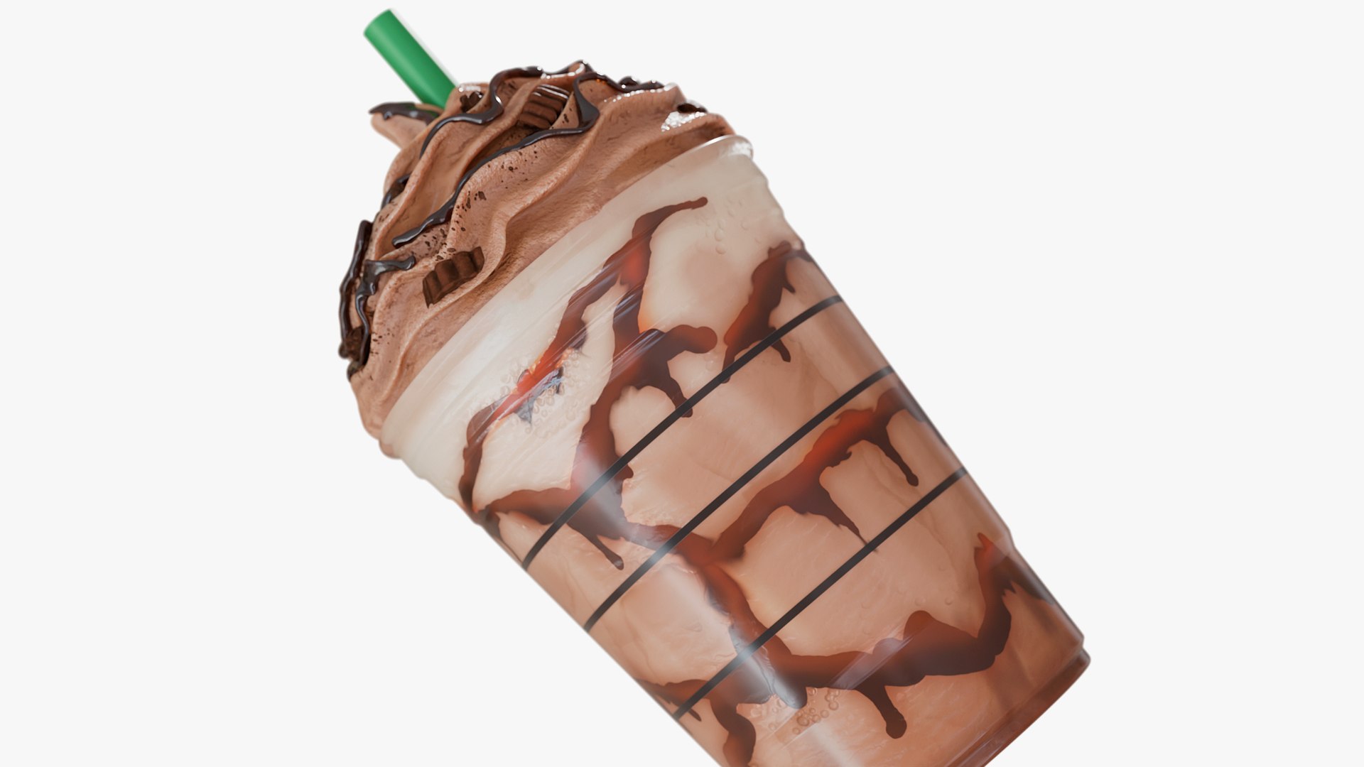 3D Starbucks Frappuccino Cookie Model - TurboSquid 2099450