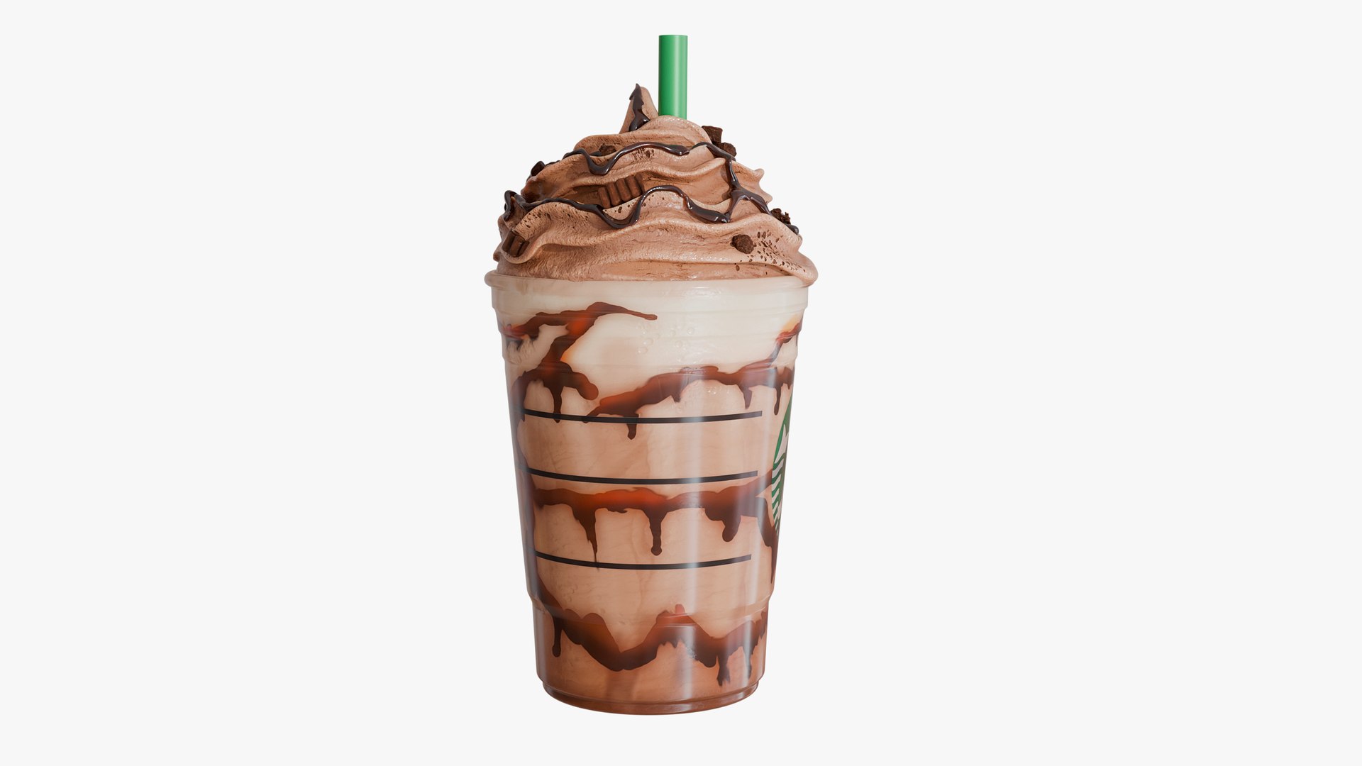 3D Starbucks Frappuccino Cookie Model - TurboSquid 2099450