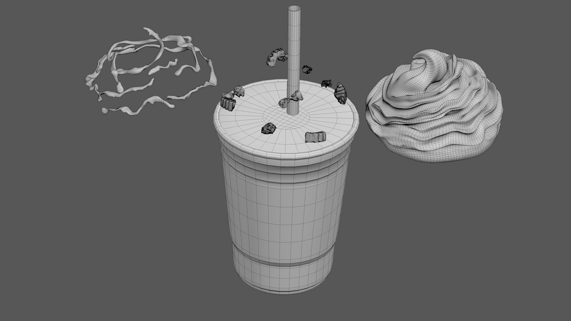 3D Starbucks Frappuccino Cookie model - TurboSquid 2099450