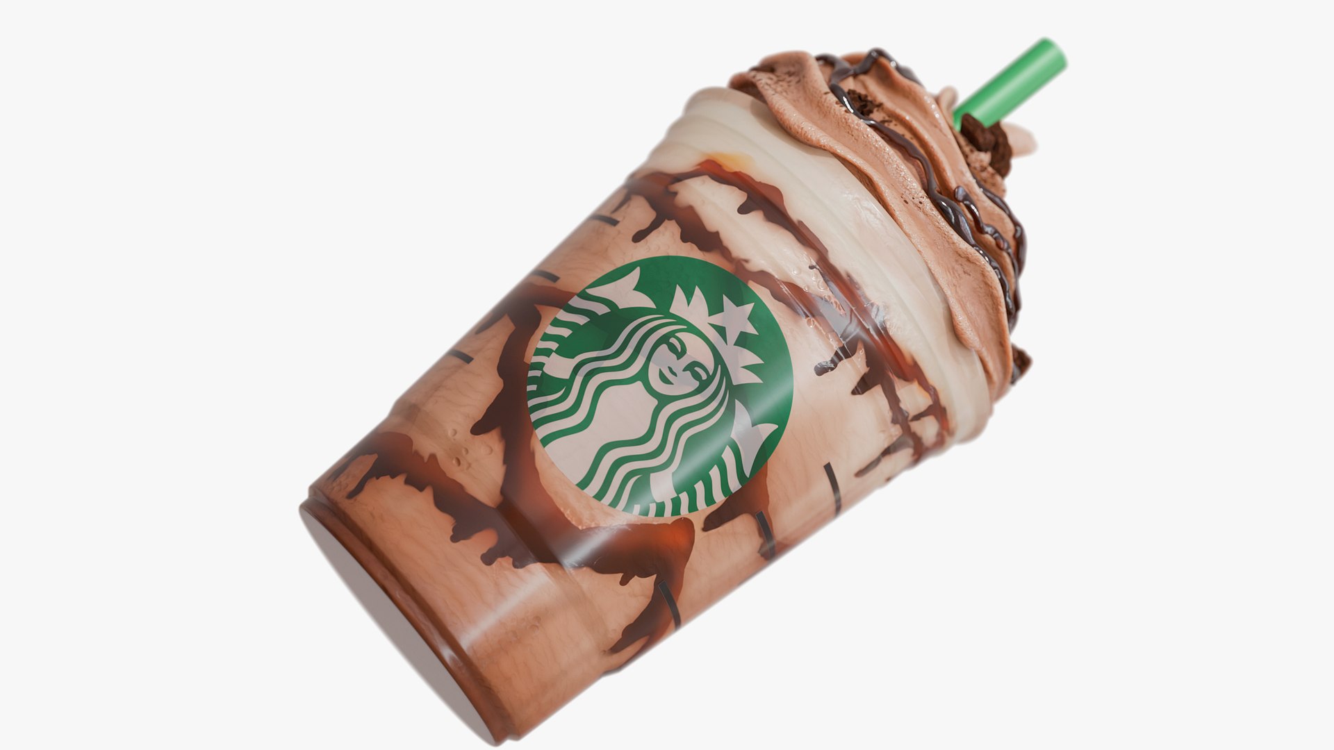 3D Starbucks Frappuccino Cookie Model - TurboSquid 2099450
