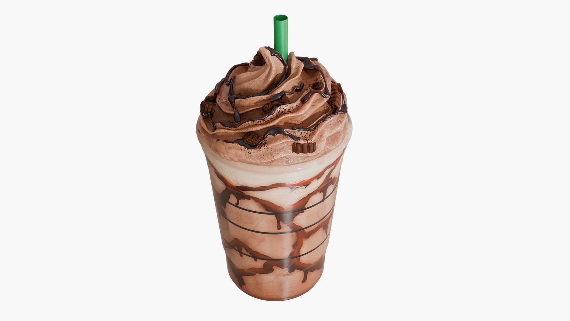 3D Starbucks Frappuccino Cookie Model - TurboSquid 2099450