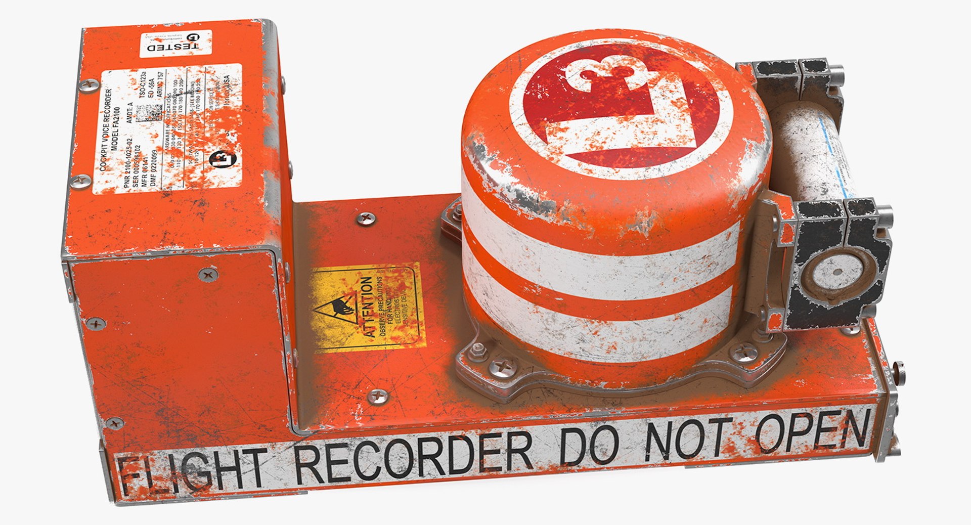 3D Model Black Box Flight Recorder - TurboSquid 1428910