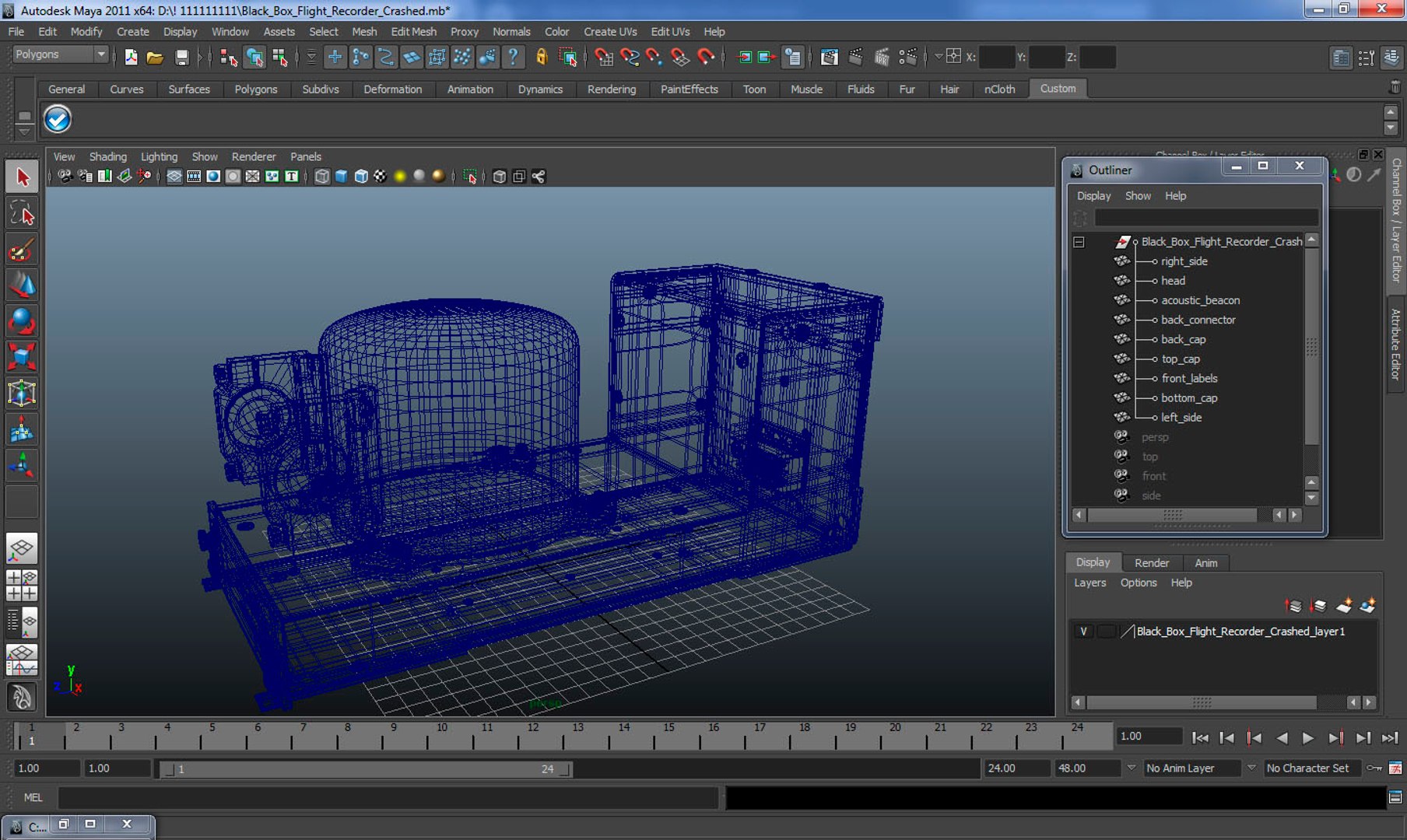 3D model black box flight recorder - TurboSquid 1428910