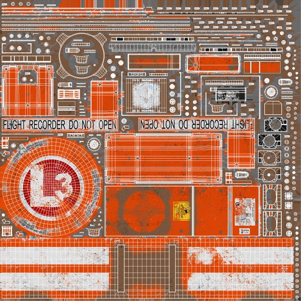 3D model black box flight recorder - TurboSquid 1428910