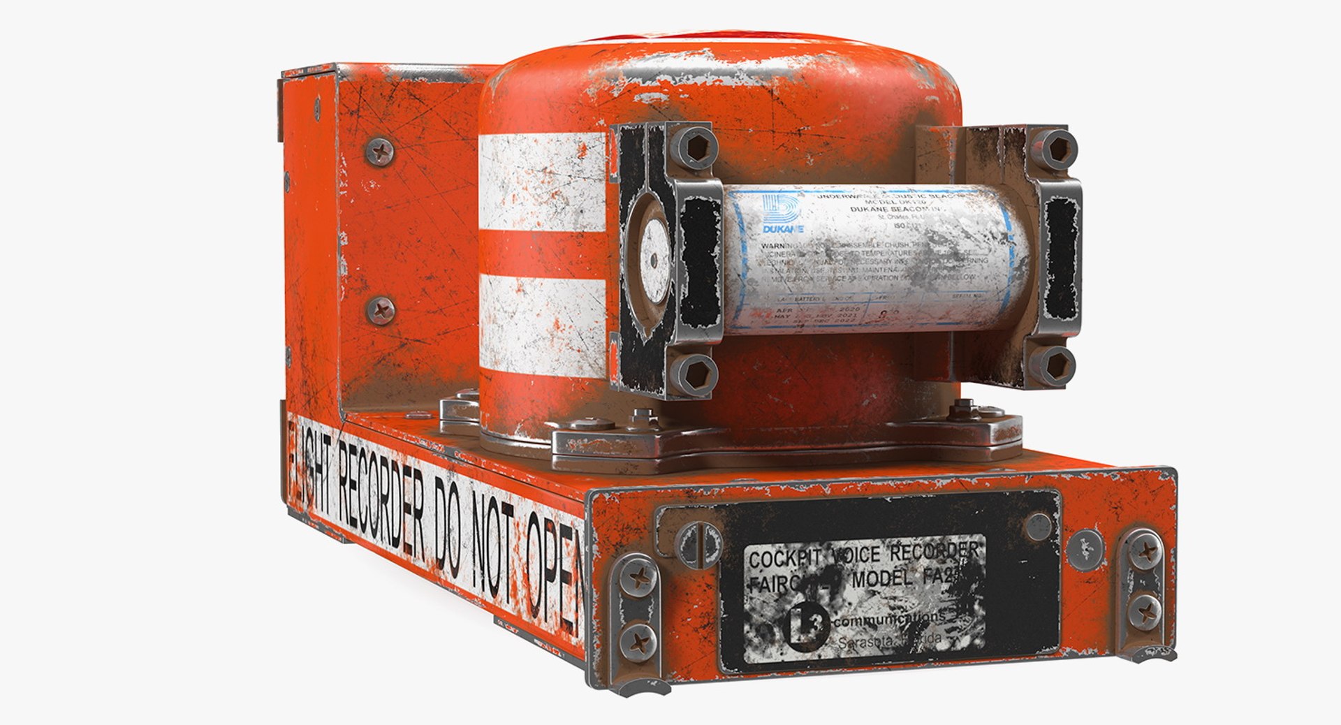 3D Model Black Box Flight Recorder - TurboSquid 1428910