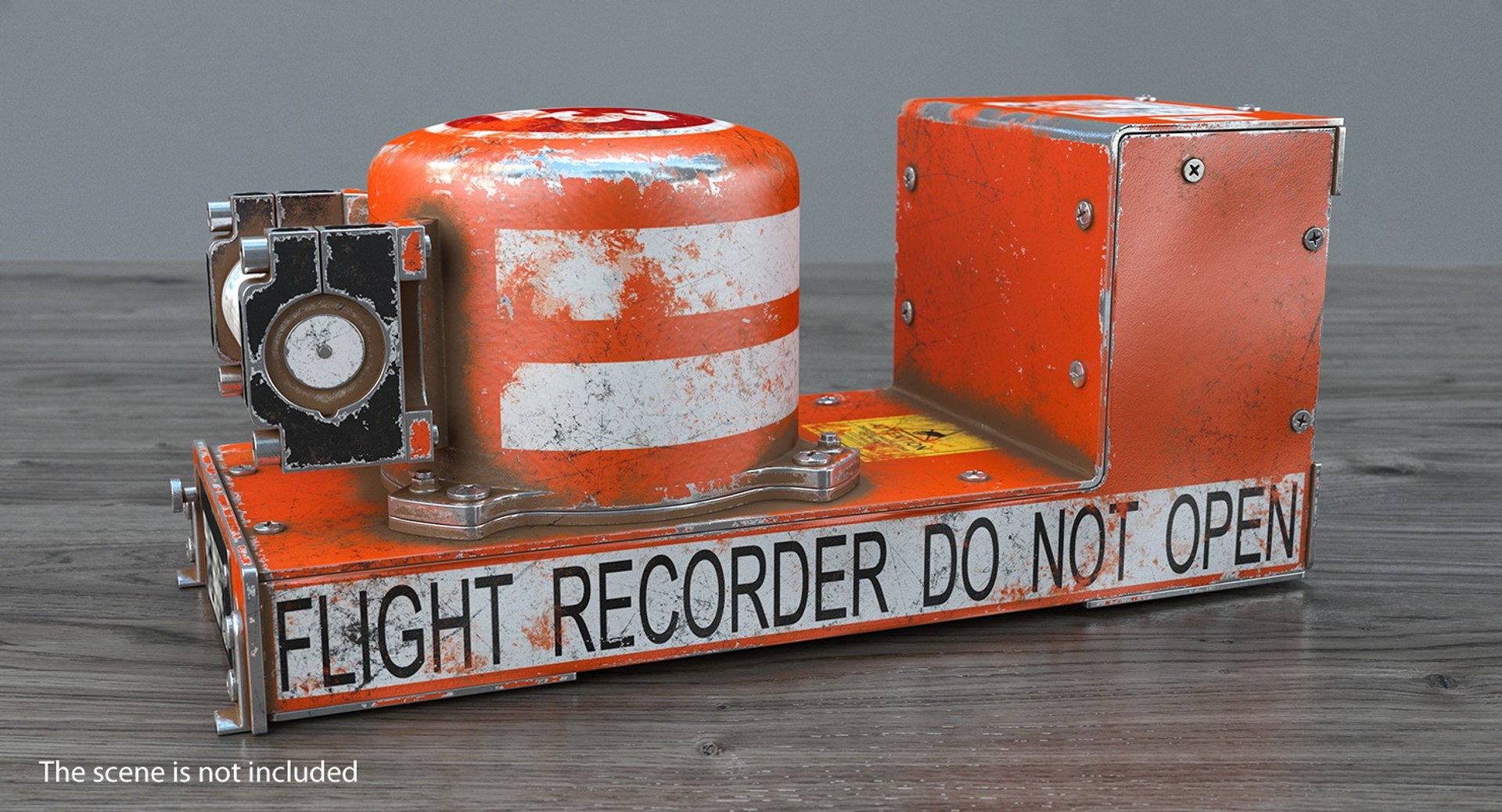 3D Model Black Box Flight Recorder - TurboSquid 1428910