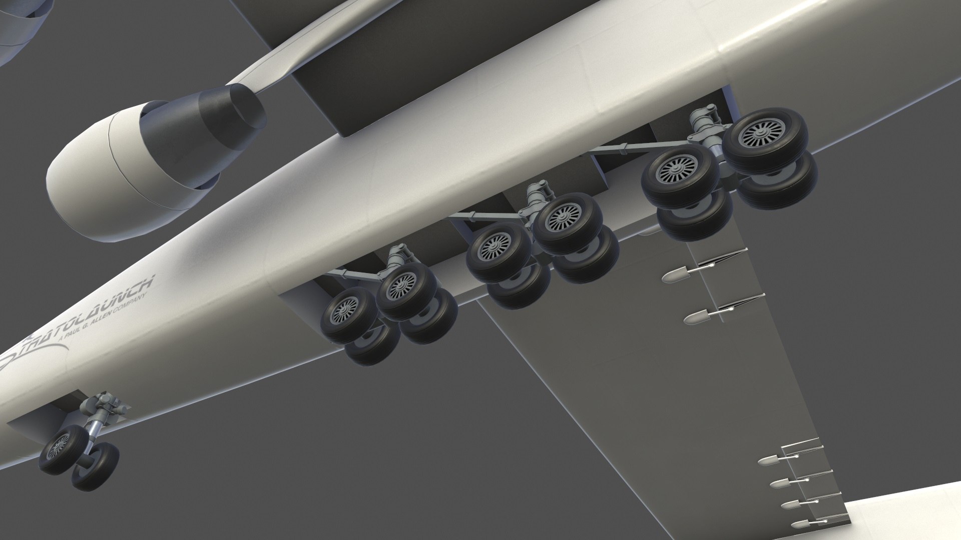 Strato launch aircraft airplane 3D - TurboSquid 1670632