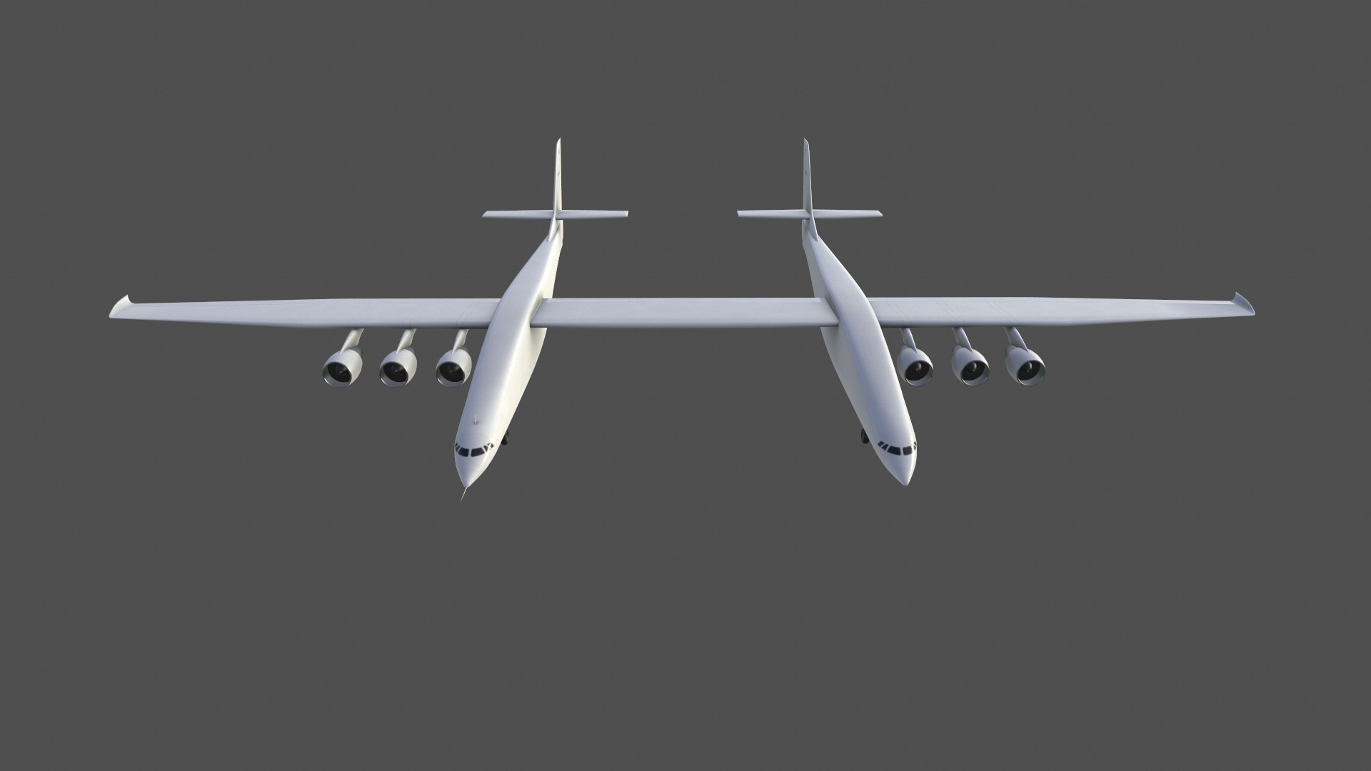 Strato launch aircraft airplane 3D - TurboSquid 1670632