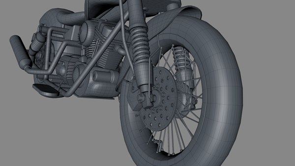 3D moto vehicle model - TurboSquid 1666946