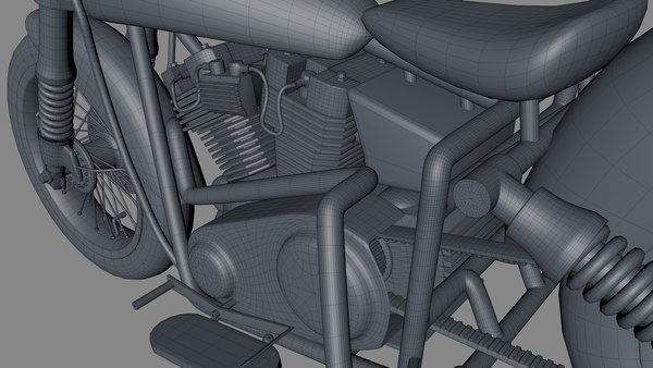 3D moto vehicle model - TurboSquid 1666946