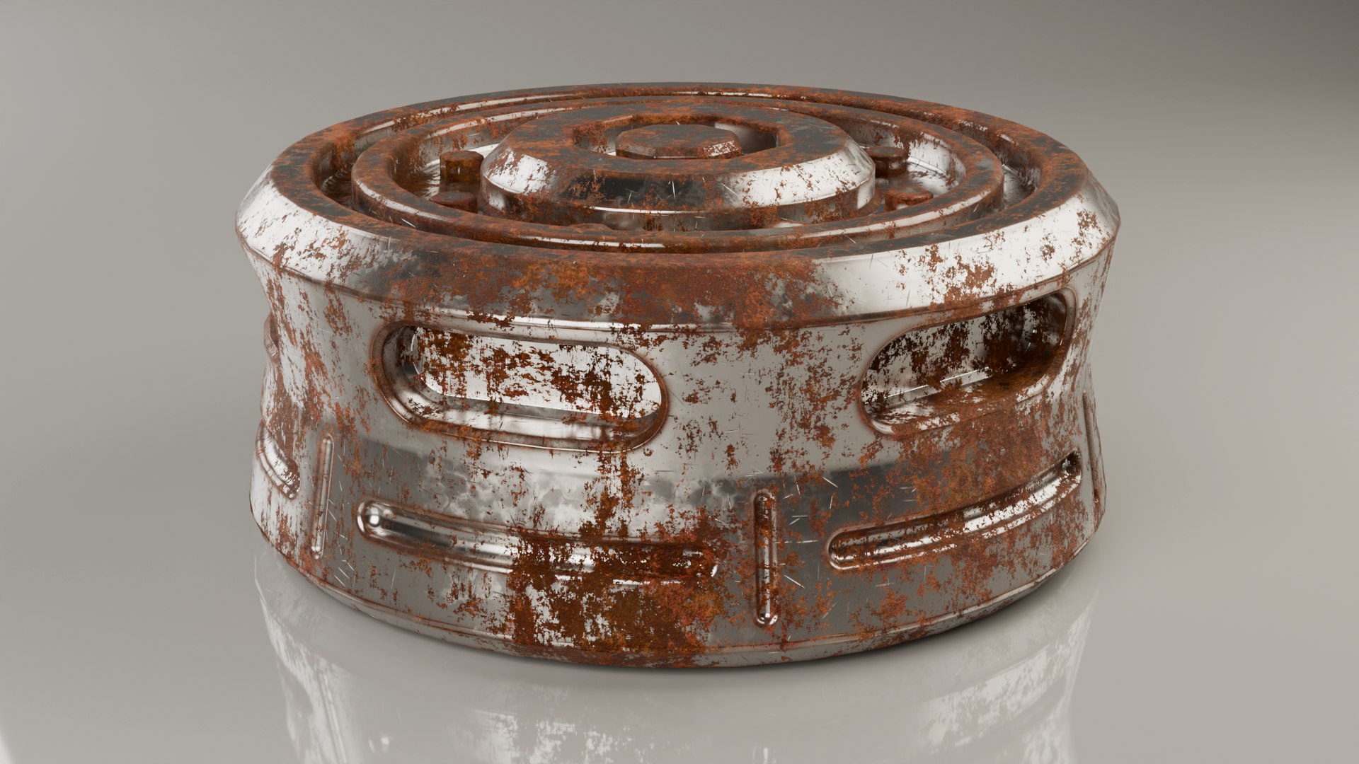 3D Rusty Mechanical Prop 2 - TurboSquid 2172343