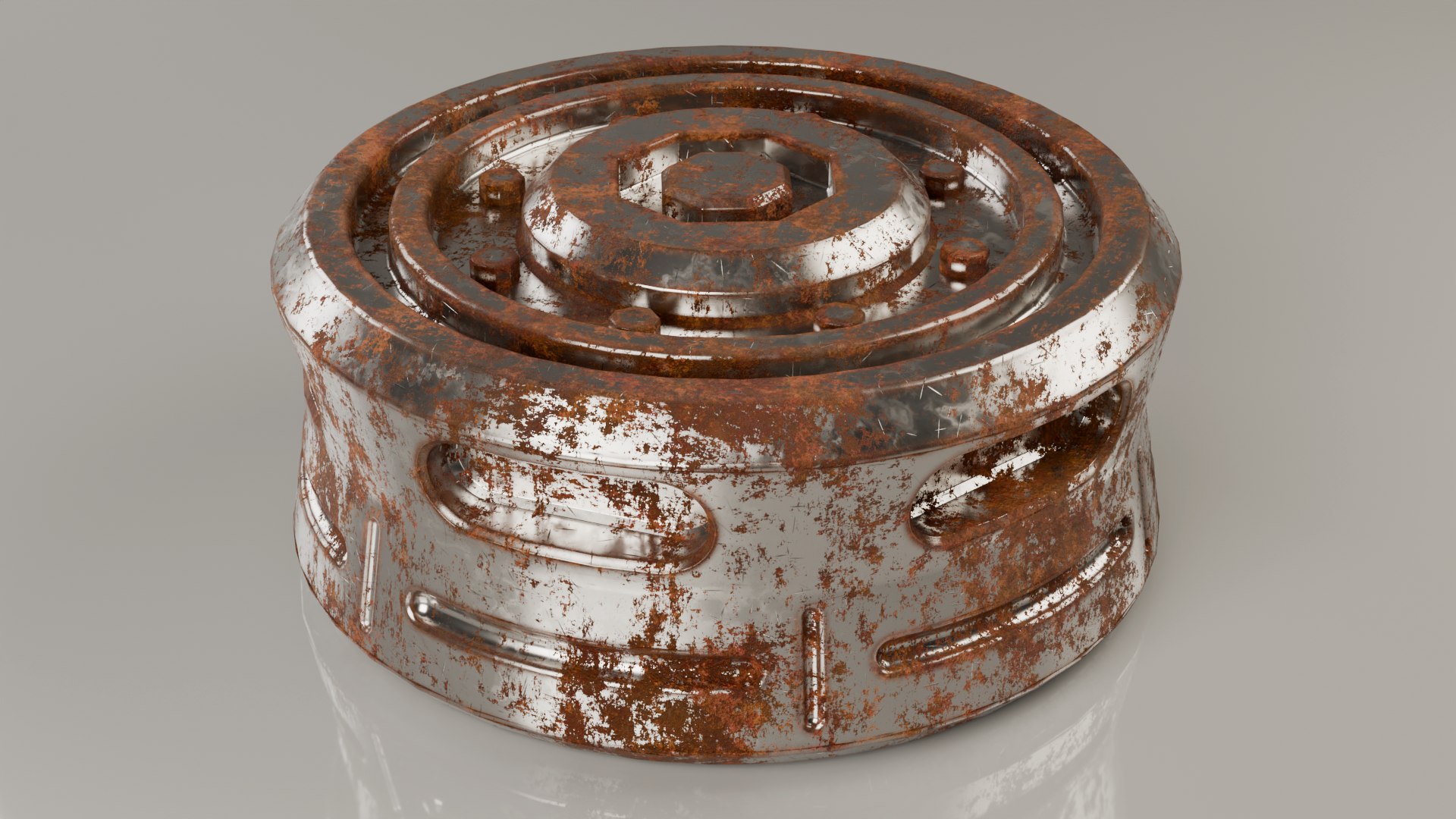 3D Rusty Mechanical Prop 2 - TurboSquid 2172343
