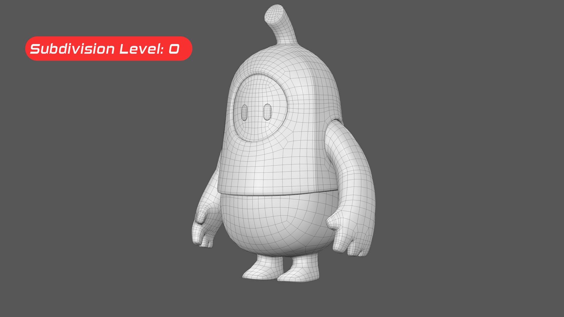 3D Fall Guys Banana Game Character and Assets 8K - TurboSquid 2015040